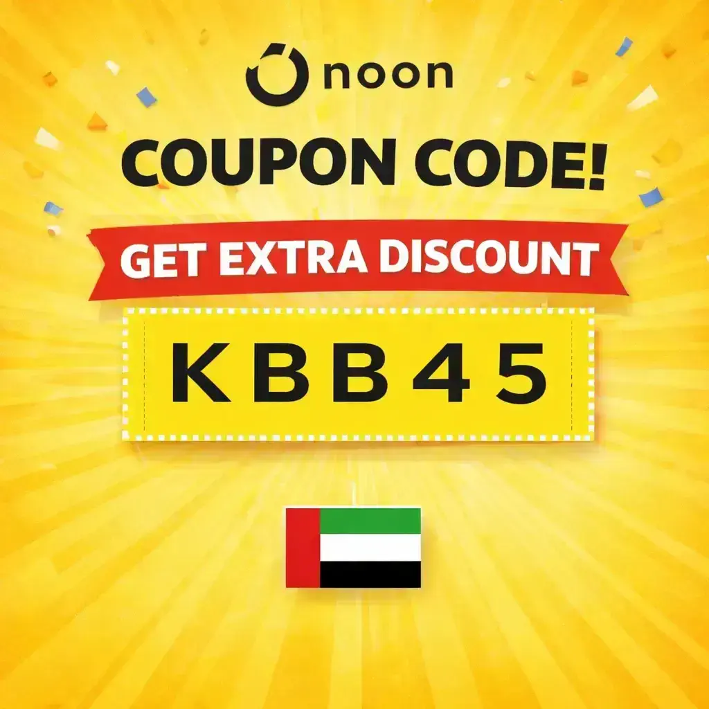 Noon Discount Code UAE May 2026 - 80% Off Use Code KBB45
